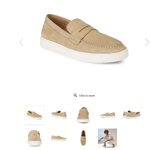 Vionic | Shoes | Mens Vionic Thompson In Sand Nubuck Leather Brand New ...